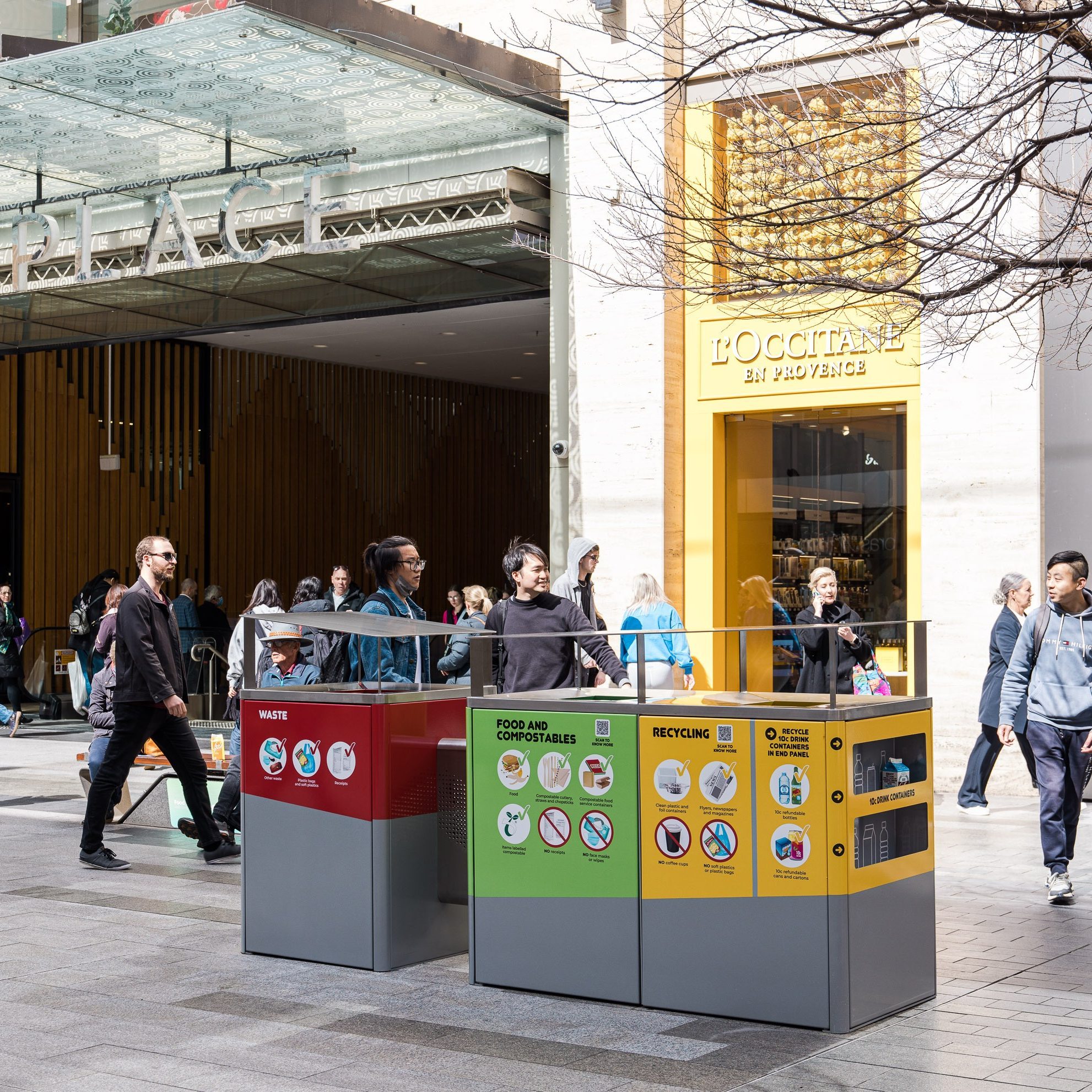 Food Waste and Compostables Recycling Zone | City of Adelaide