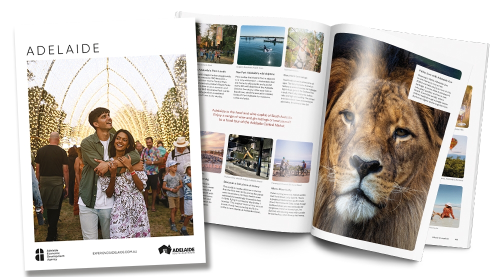 Experience Adelaide | Adelaide Visitor Guide Request Form