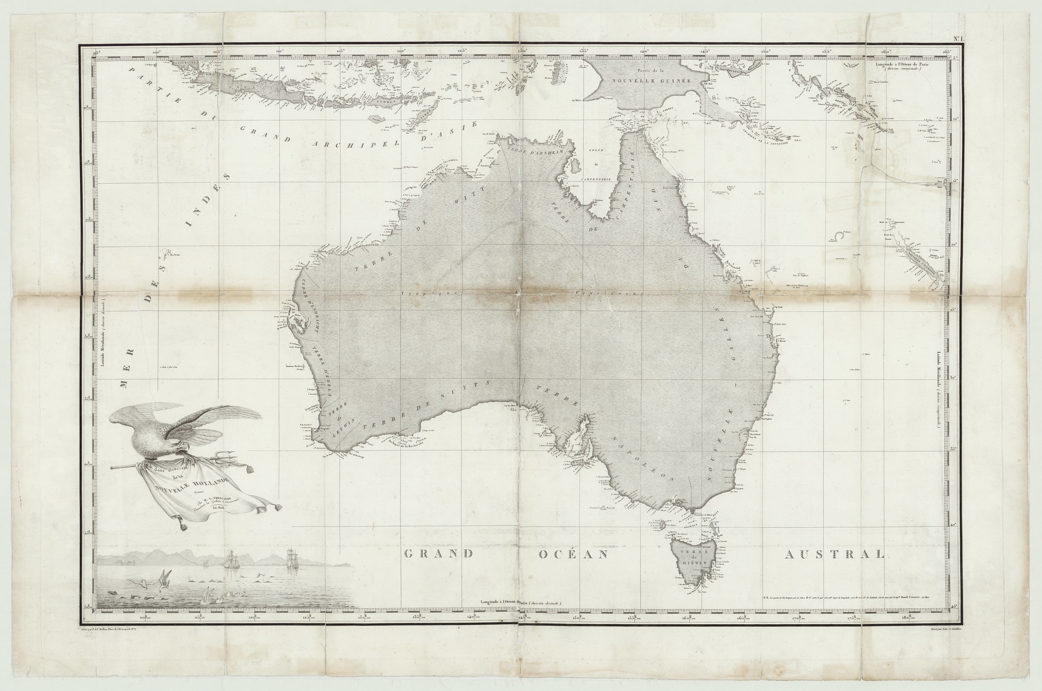 Map: Australia, 1808 | Historical maps of Adelaide