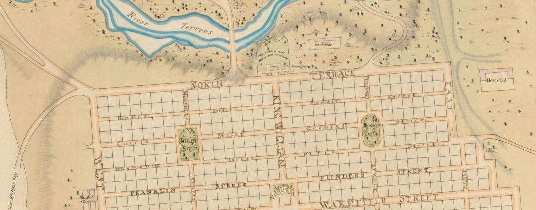 Experience Adelaide | Historical maps of Adelaide