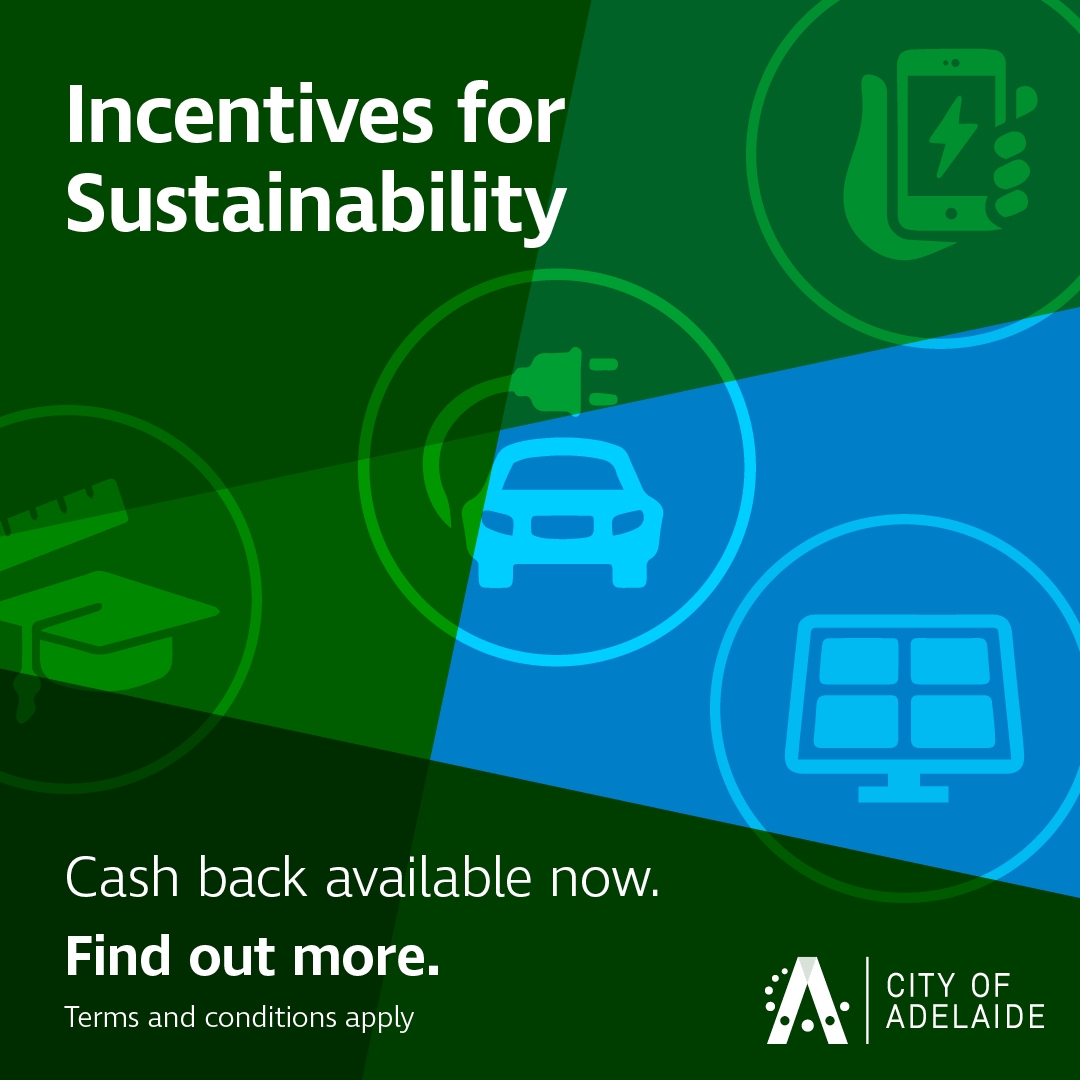 Incentives for Sustainability | City of Adelaide