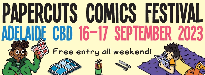 Experience Adelaide | Papercuts Comics Festival - Creators in Conversation