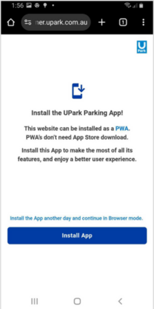 UPark App | UPark