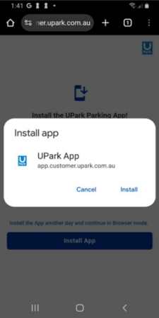 UPark App | UPark
