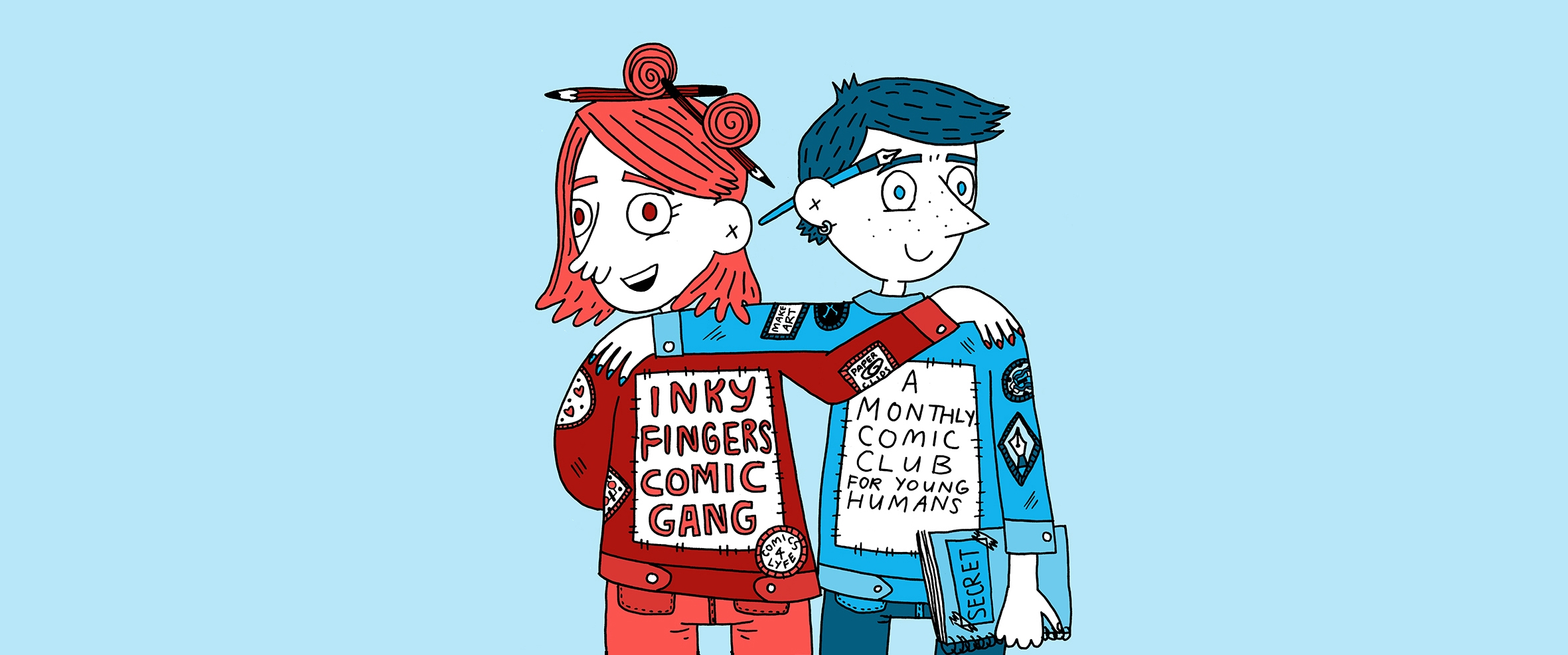 Inky Fingers Comic Gang Workshops | Adelaide Town Hall