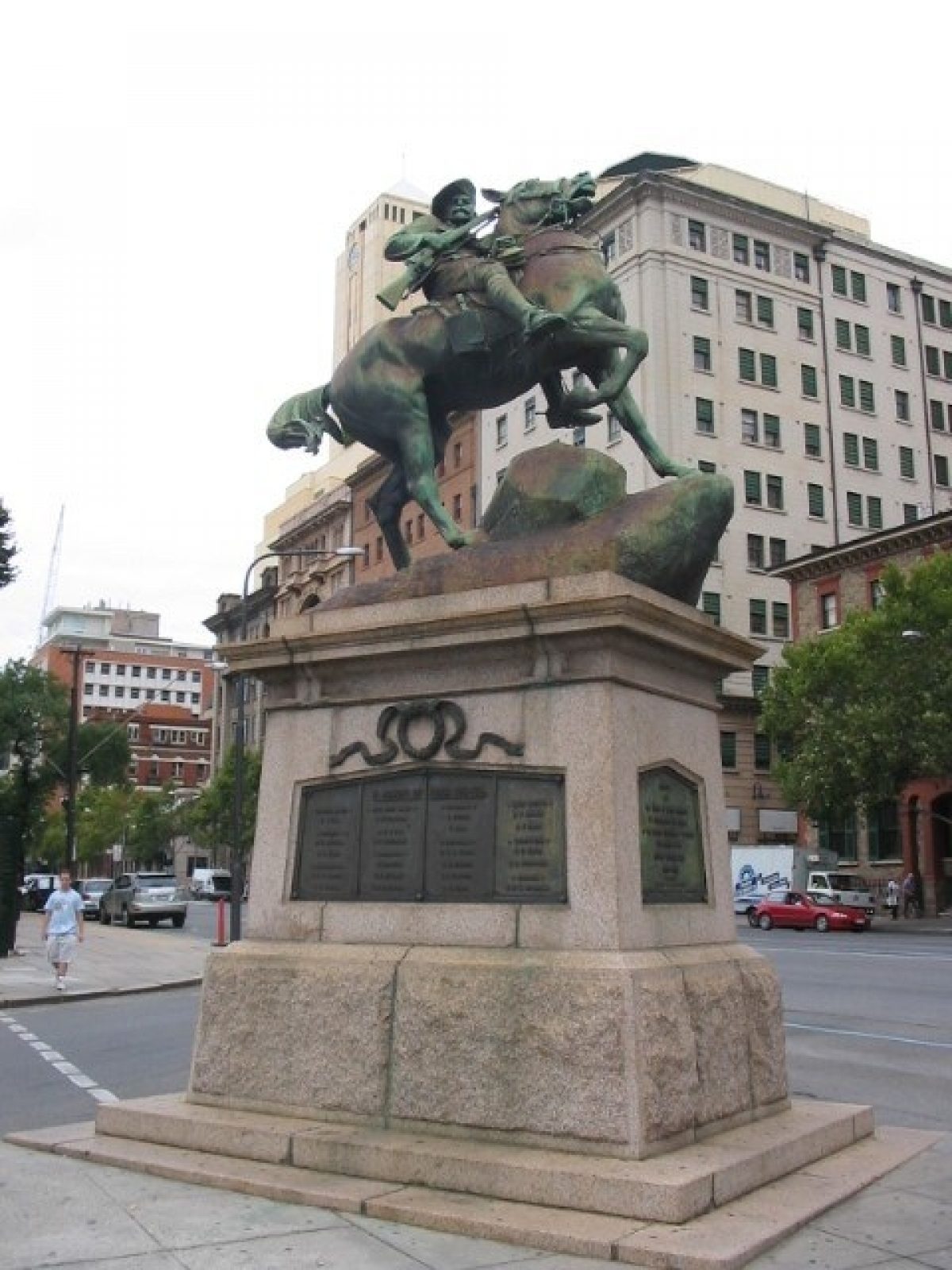 South African (Boer) War Memorial - North Terrace ADELAIDE | Heritage ...