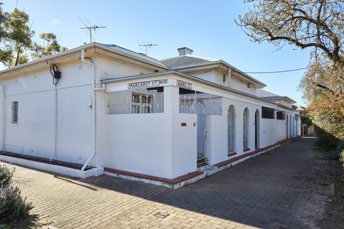Row houses - 42, 44, 46 & 48 Ward Street NORTH ADELAIDE | Heritage Places