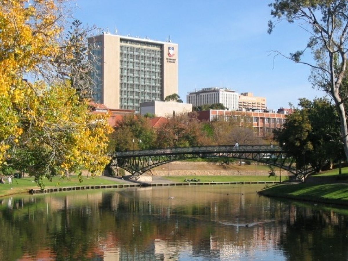 The University of Adelaide Footbridge [Metal Arch] - Park Lands ...