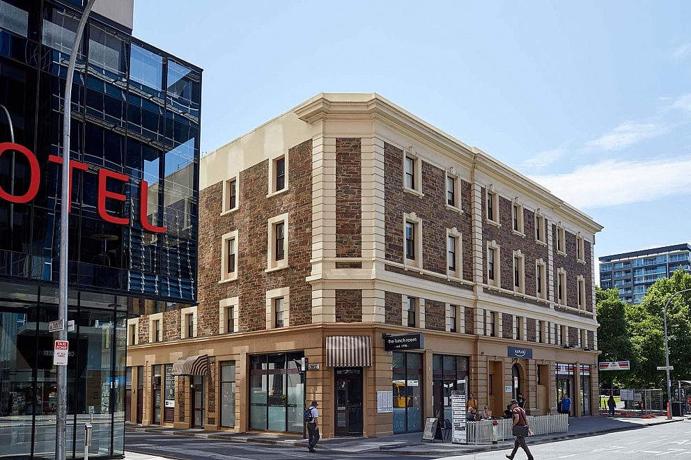 Hindmarsh Buildings - 134-140 Grenfell Street ADELAIDE | Heritage Places