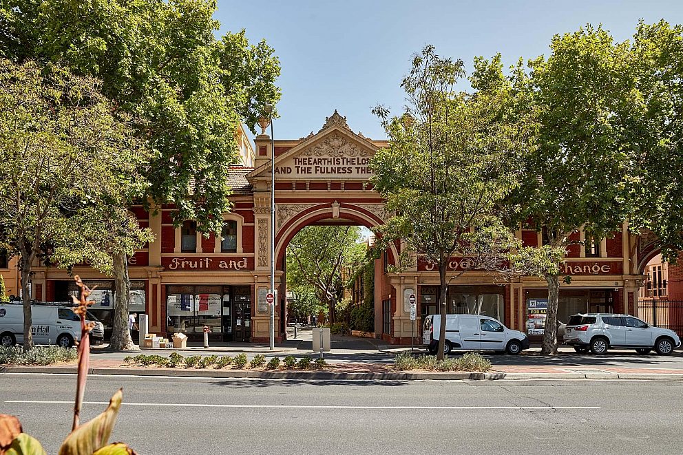 Former Adelaide Fruit and Produce Exchange Facades and Shops - 26-36 ...