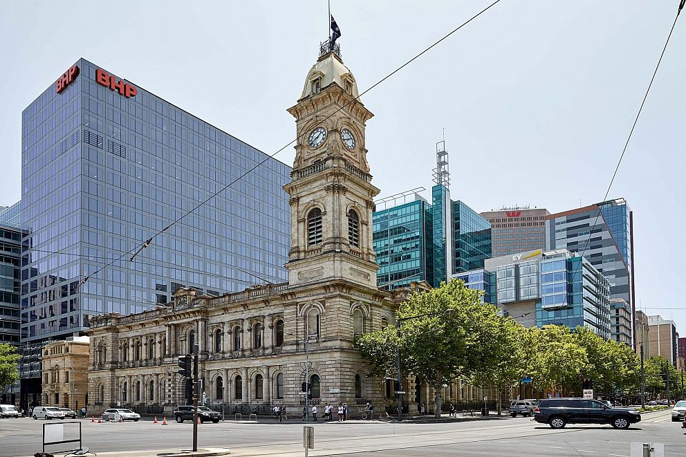 Adelaide General Post Office (GPO), including the original 1872 ...