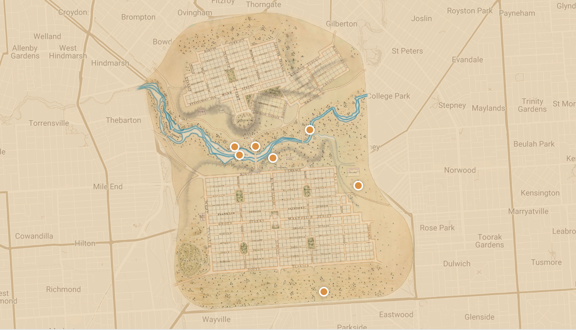 Kaurna cultural sites mapped on website | City of Adelaide