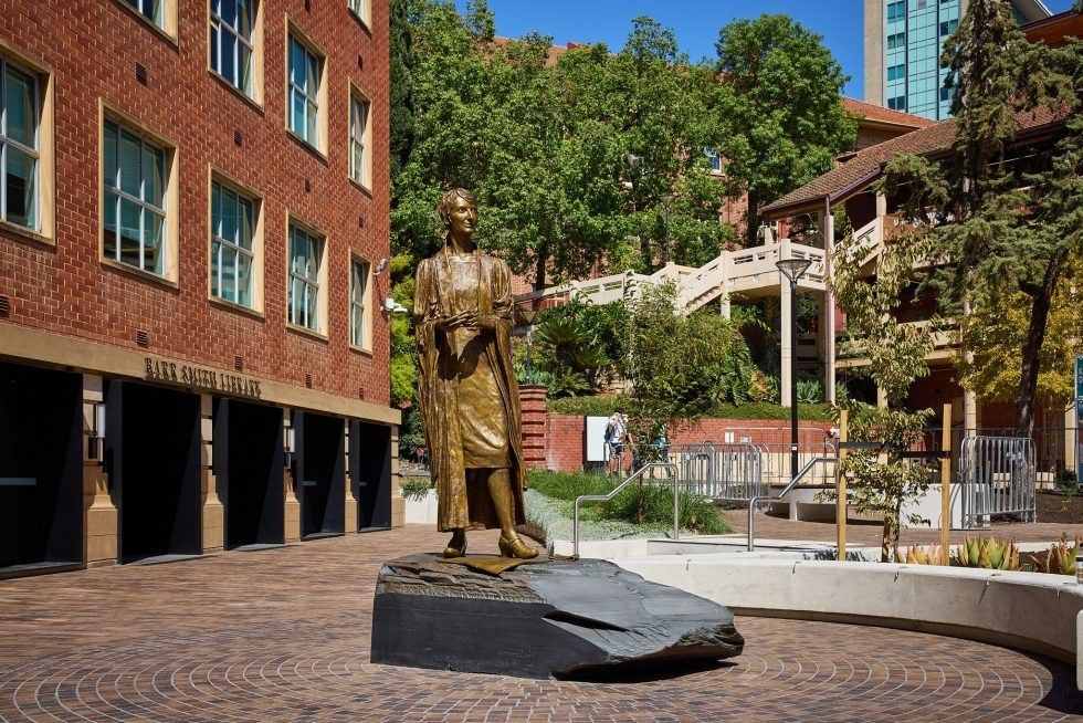 Sculpture of Professor Fay Gale | Art in Adelaide
