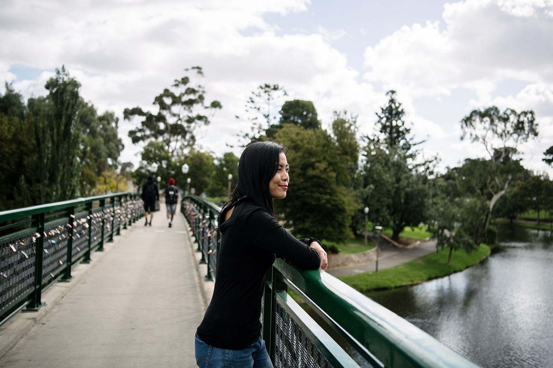 University footbridge trail loop | City of Adelaide