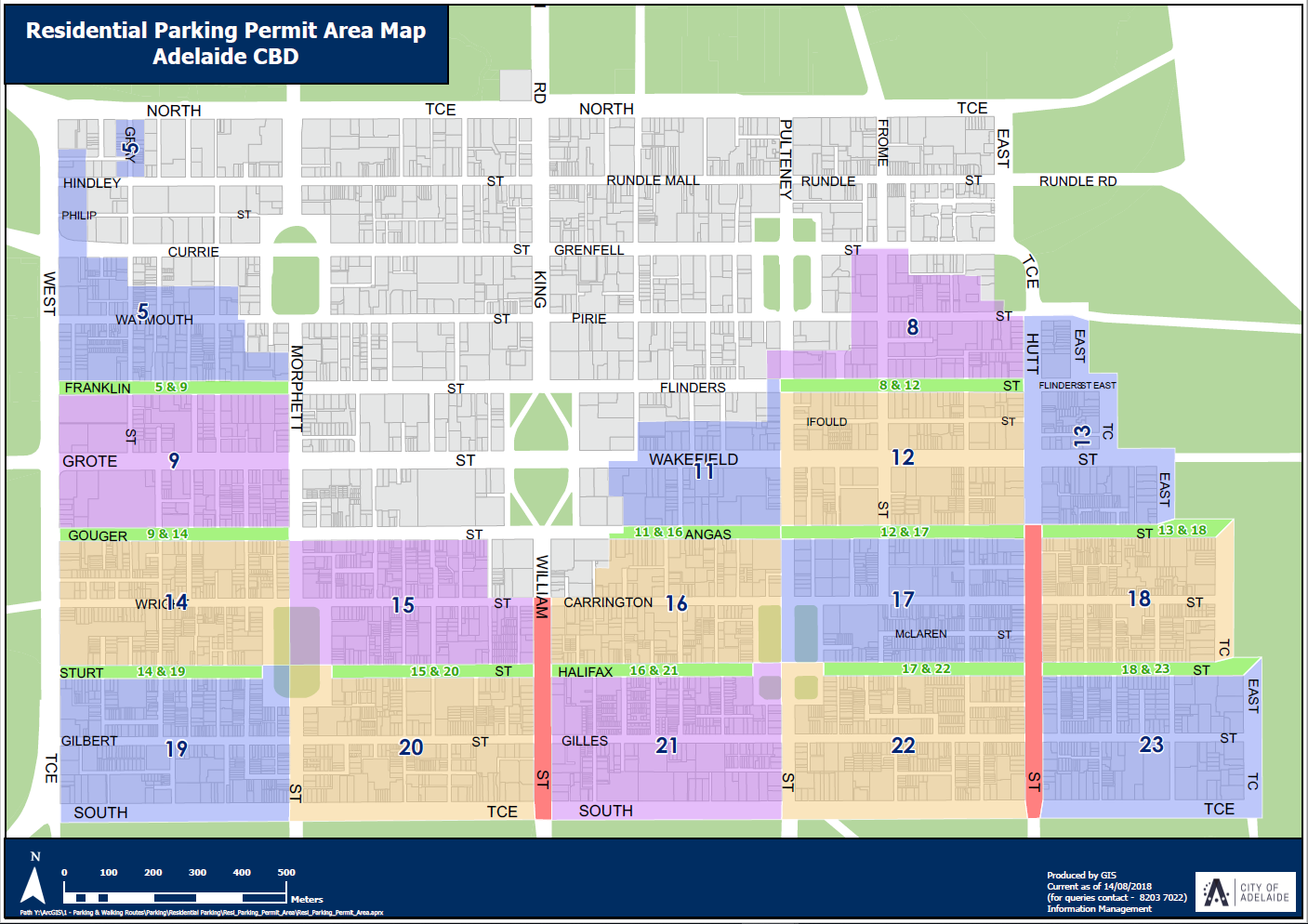 Visitor parking permits | City of Adelaide