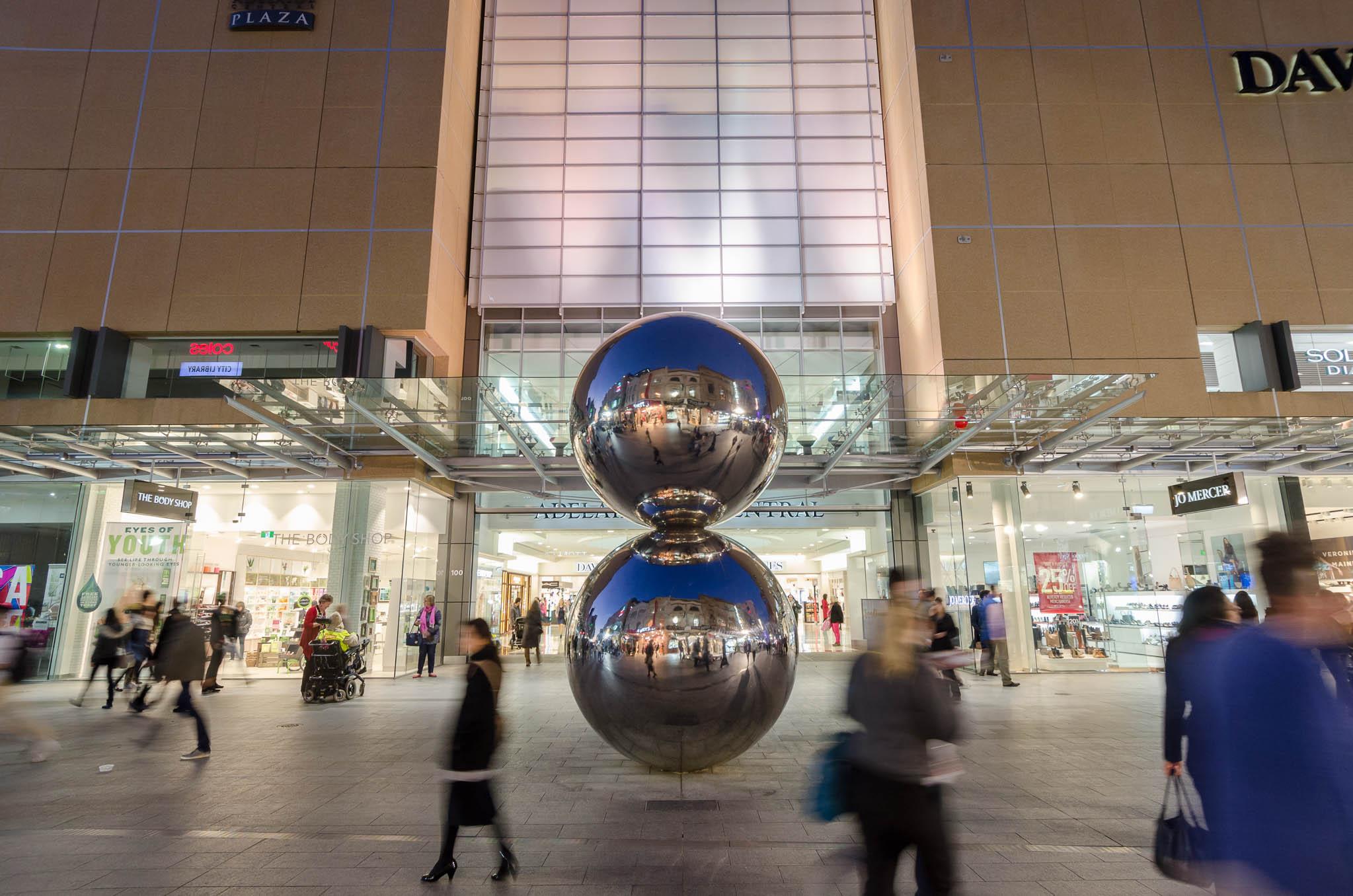 The Spheres | Art in Adelaide