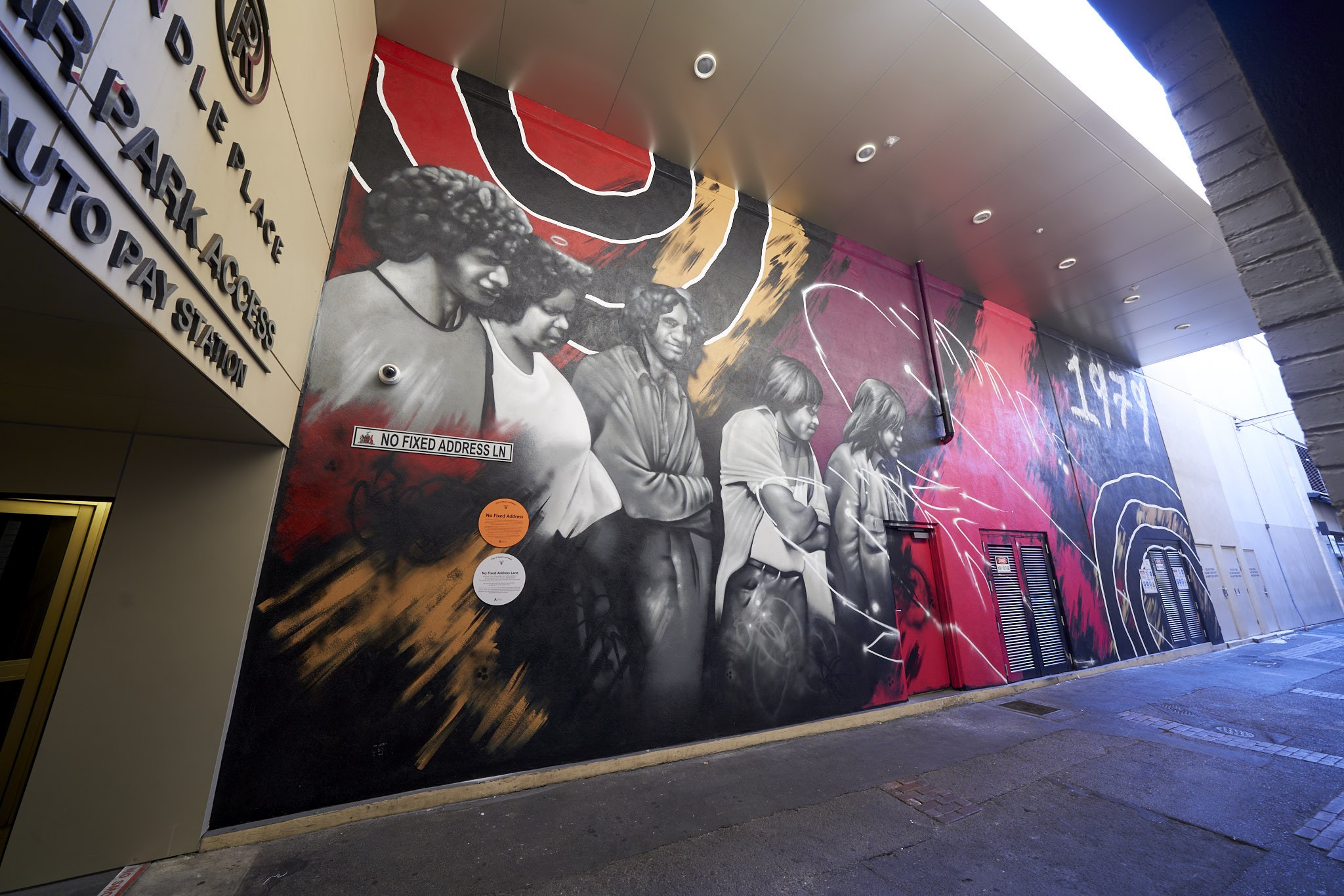 No Fixed Address Lane | Art in Adelaide