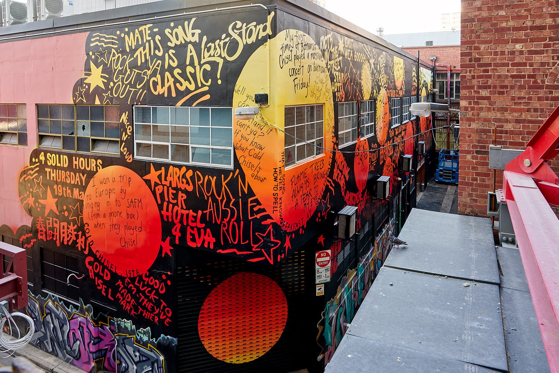 Cold Chisel Mural | Art in Adelaide