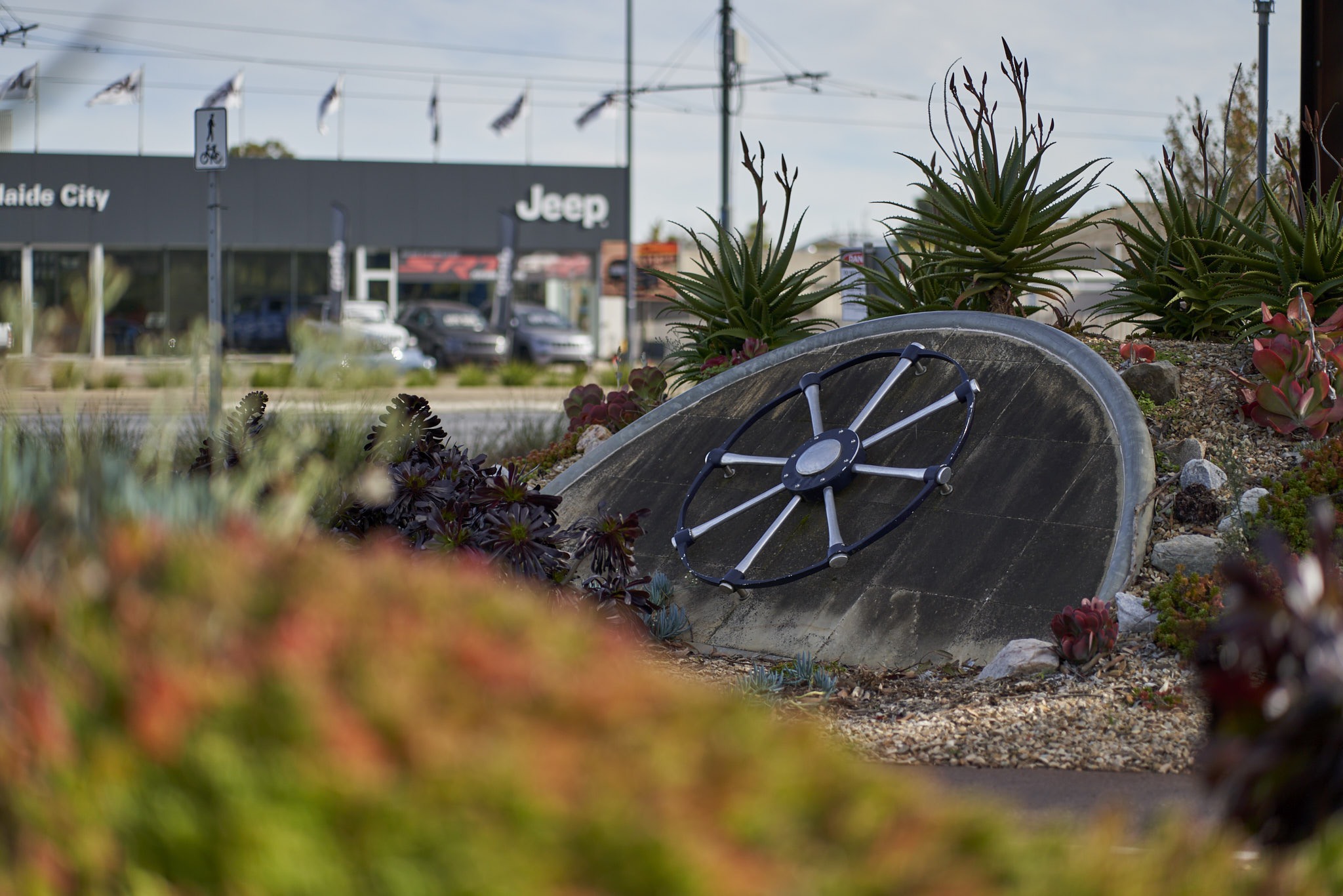 Bonython Park Entrance Sculpture | Art in Adelaide