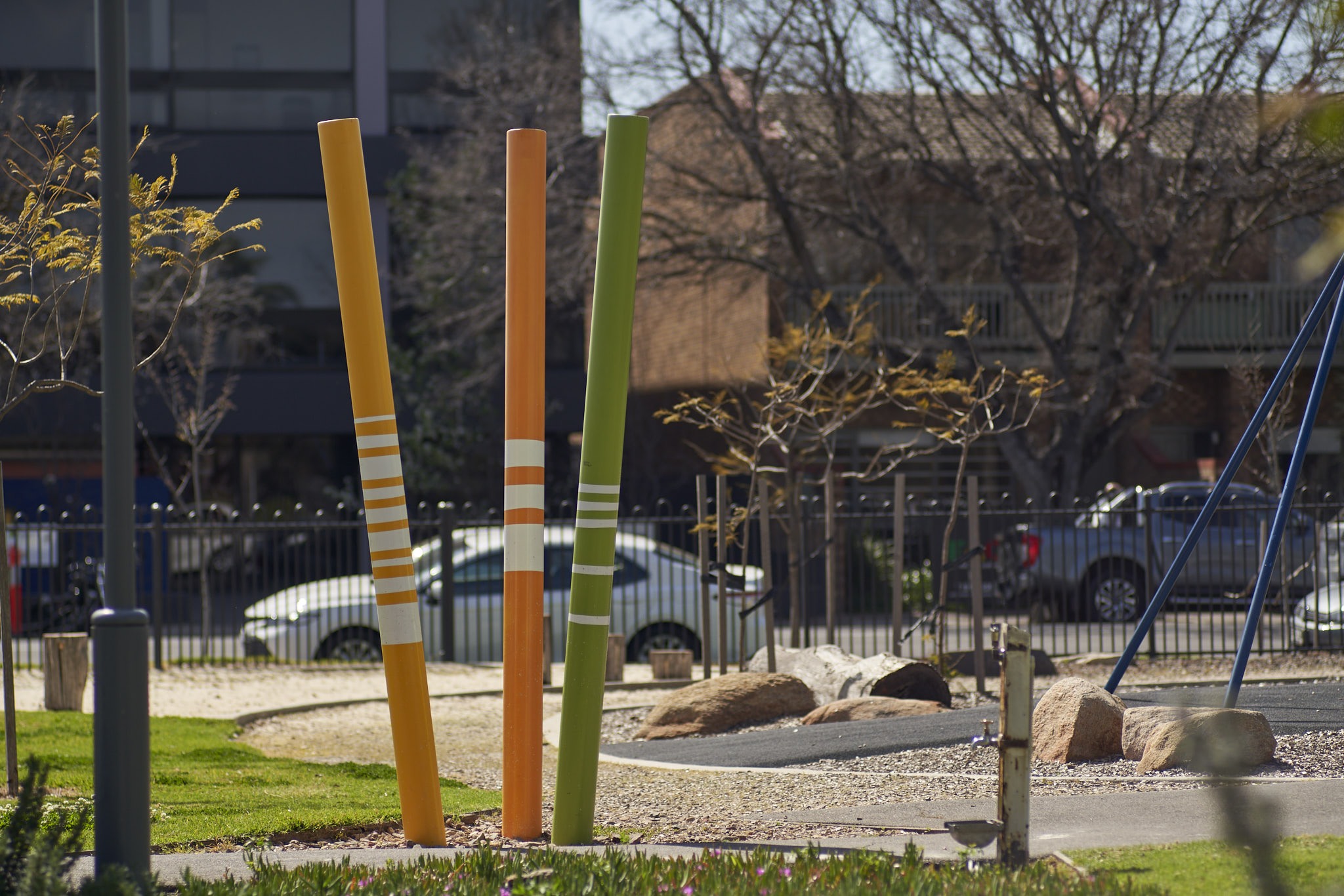 Wayfinding Poles | Art in Adelaide
