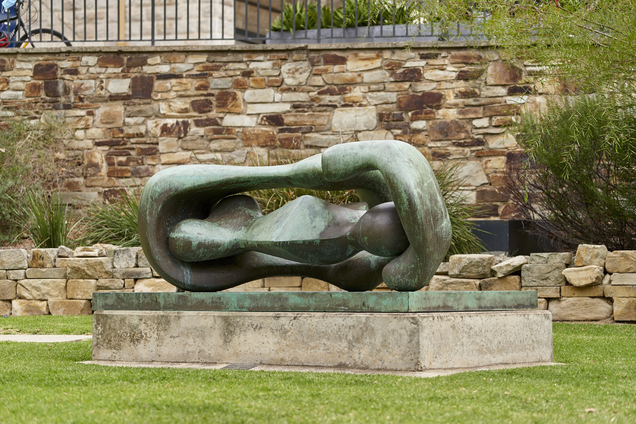 Reclining Connected Forms | Art in Adelaide